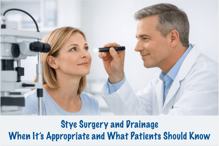 Stye Surgery and Drainage: When It’s Appropriate and What Patients ...